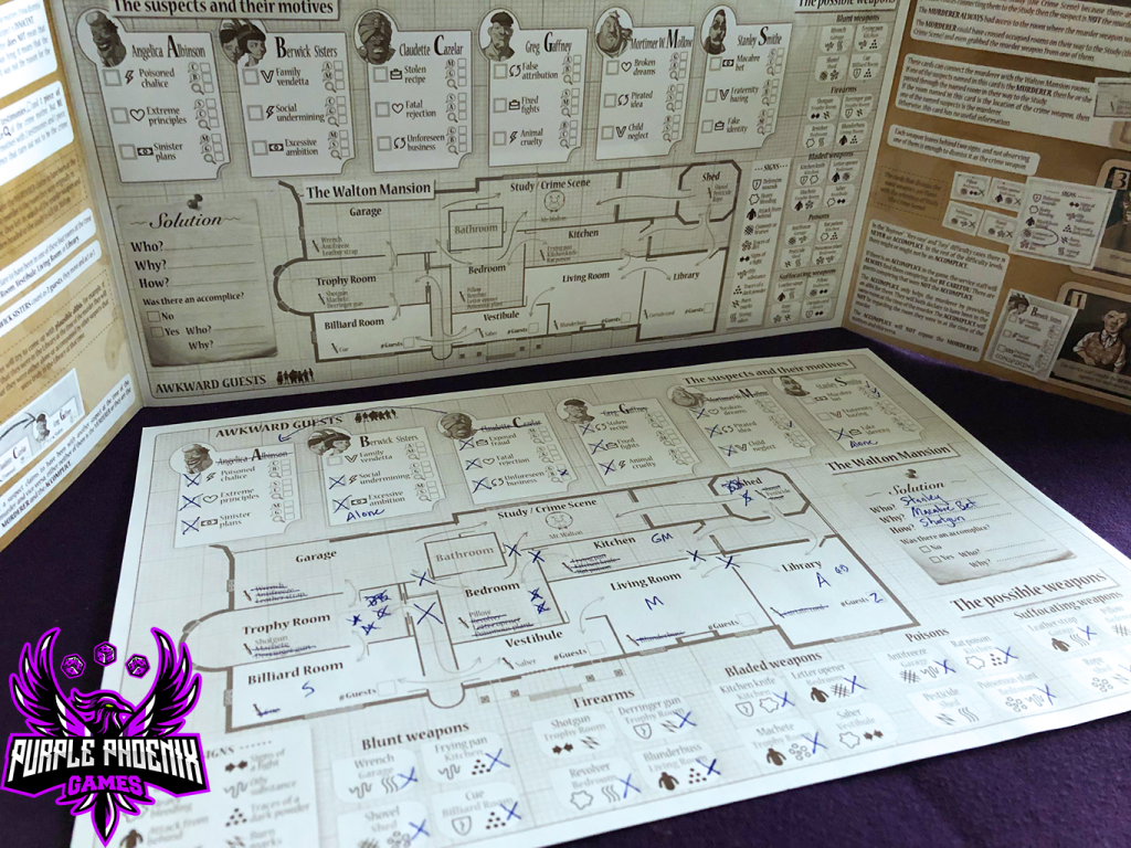 Awkward Guests Review – Purple Phoenix Games