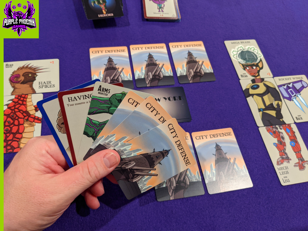 Monster Stomping: Heroes Preview – Purple Phoenix Games