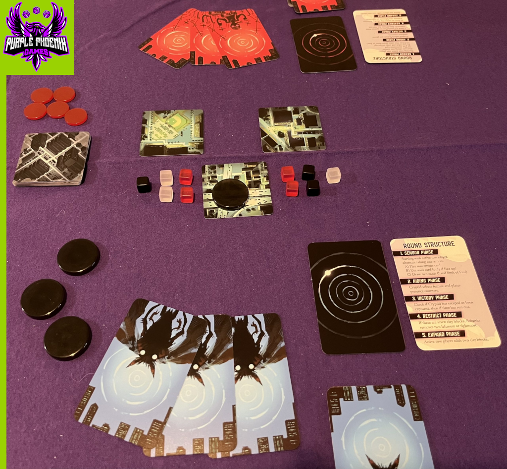 Purple Phoenix Games Review | Cryptid: Urban Legends